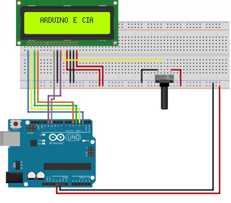 Como Usar O Display Lcd 16x2 Winstar Wh1602a Arduino E Cia