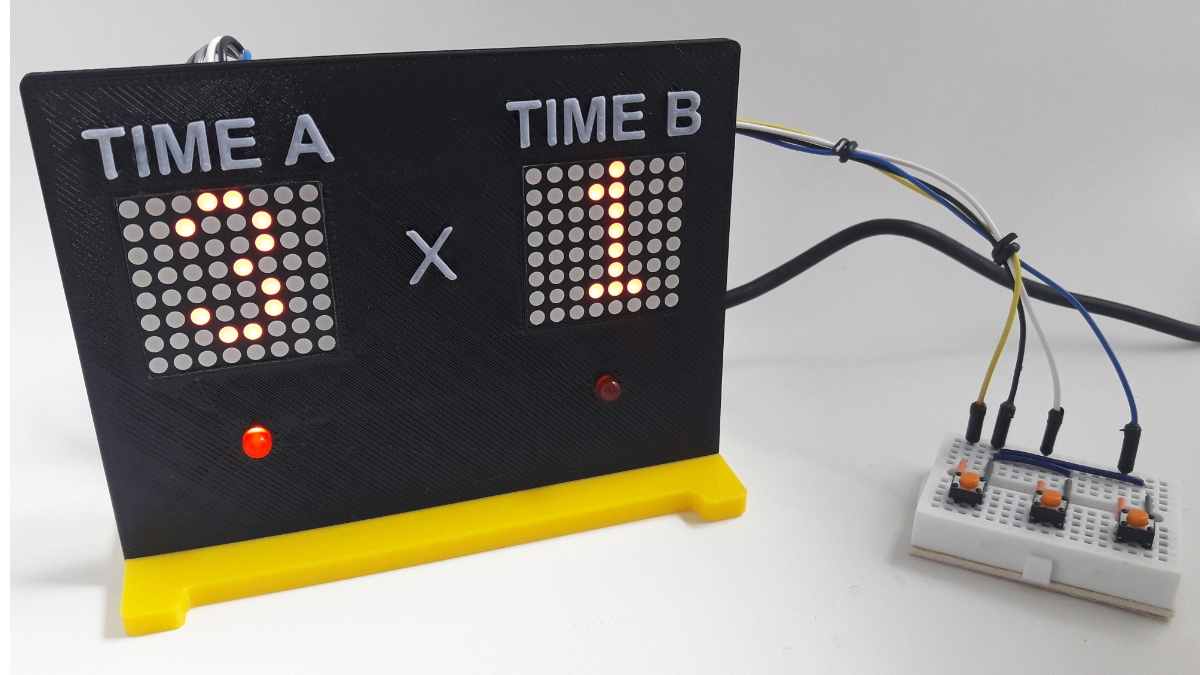 Placar eletrônico com Arduino Nano - Arduino e Cia