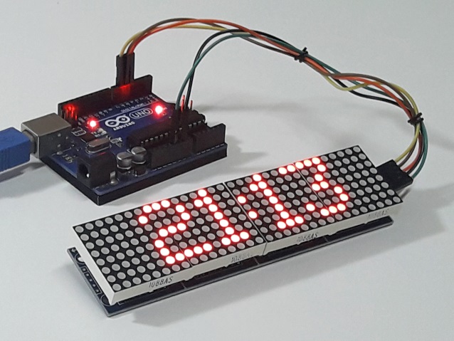 Como Usar O Módulo Max7219 Com 4 Matrizes 8x8 Arduino E Cia 3176