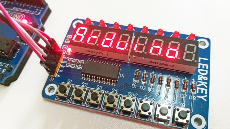 Como Usar O Módulo Tm1638 Com Arduino Arduino E Cia
