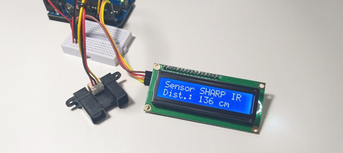 Medidor de distância com sensor Sharp IR | Arduino e Cia Medidor de distância com sensor Sharp IR | Arduino e Cia