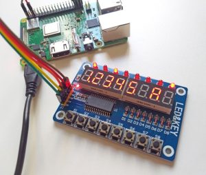 Como usar o TM1638 com Raspberry Pi - Arduino e Cia