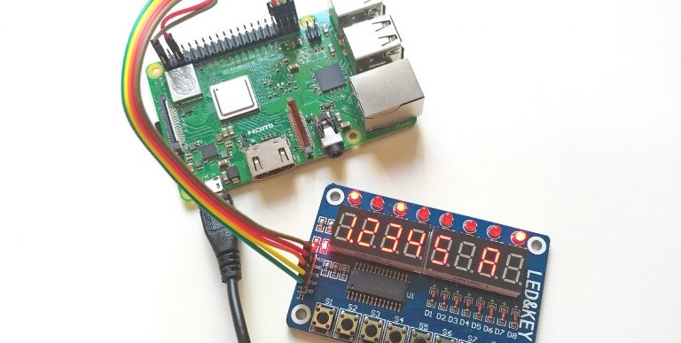 Como usar o TM1638 com Raspberry Pi - Arduino e Cia