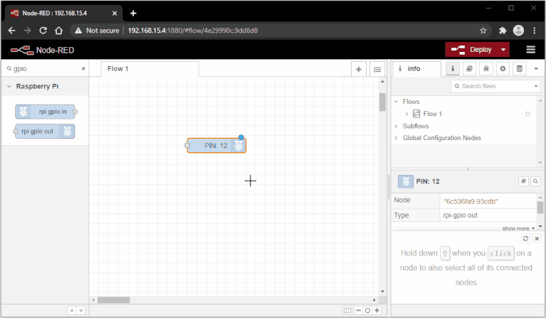 Tutorial Node-RED com Raspberry Pi - Arduino e Cia