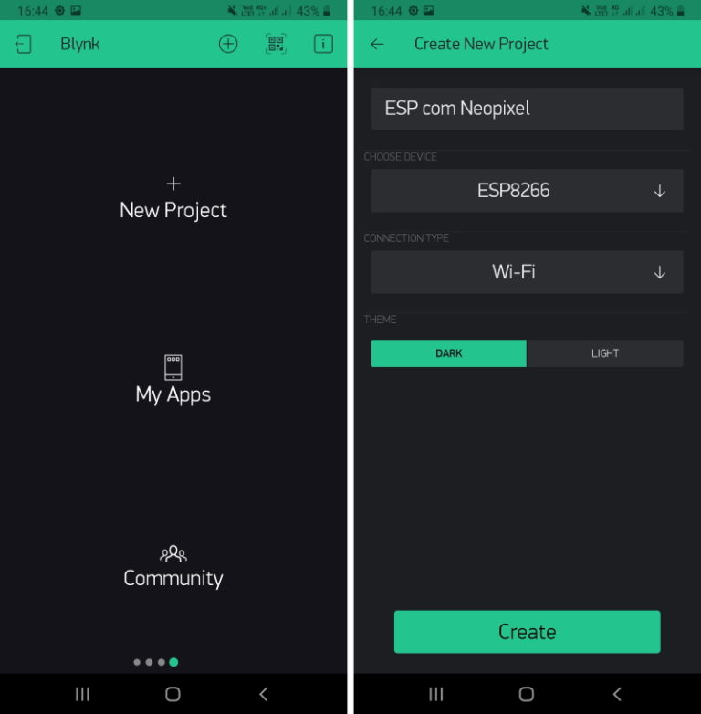 Controle o ESP8266 pelo smartphone usando Blynk - Arduino e Cia