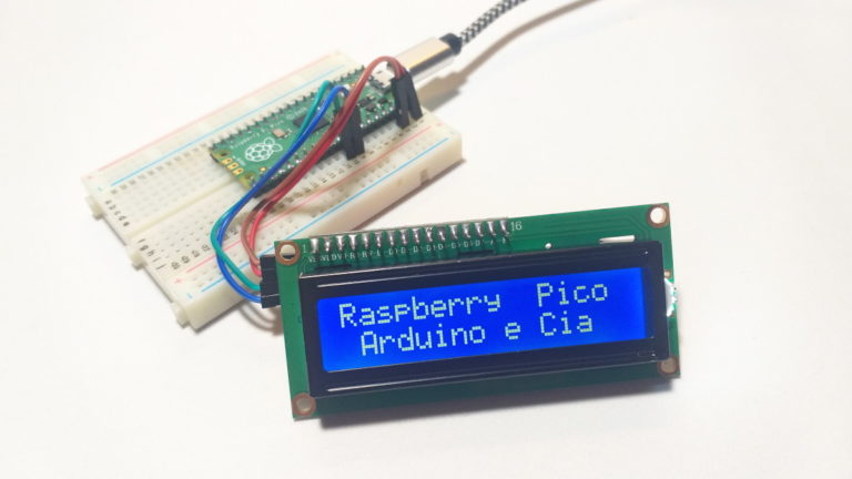 Como usar um display LCD 16x2 I2C na Raspberry Pi Pico - Arduino e Cia