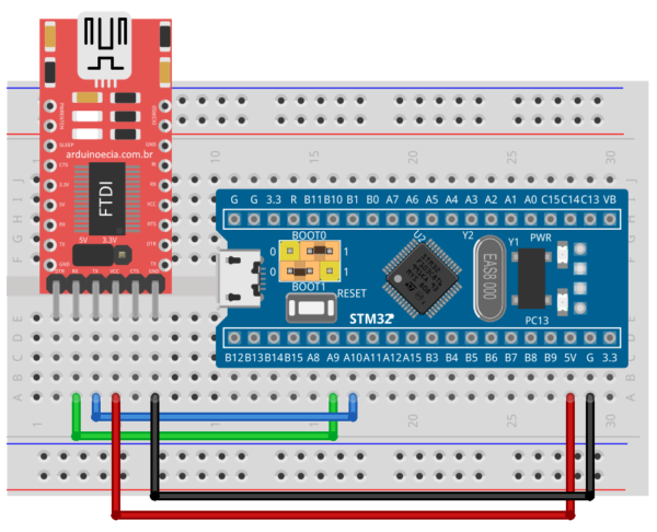 Como Programar O Stm32 Via Usb Com Ide Arduino E Sem Precisar Do Gravador Arduino E Cia