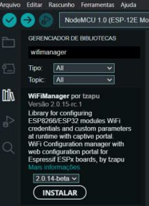 Como usar o WifiManager com ESP32 e ESP8266 - Arduino e Cia