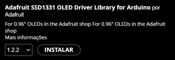 Medidor de distância com display OLED colorido - Arduino e Cia